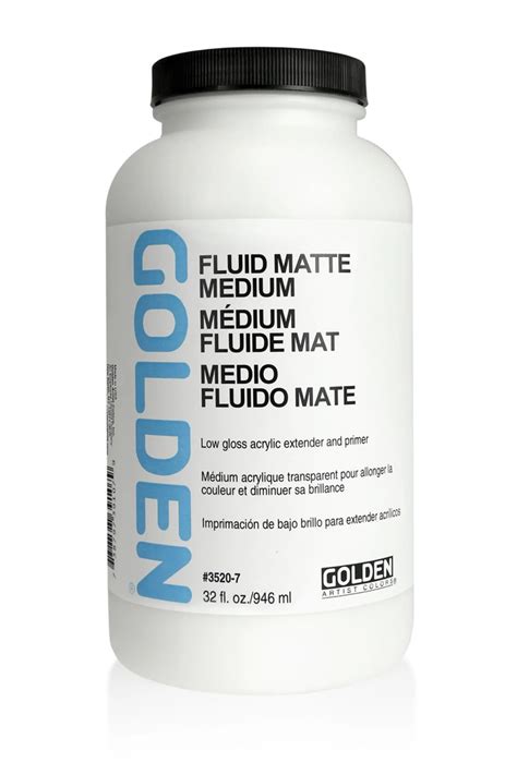 Fluid Matte Medium Golden Artist Colors