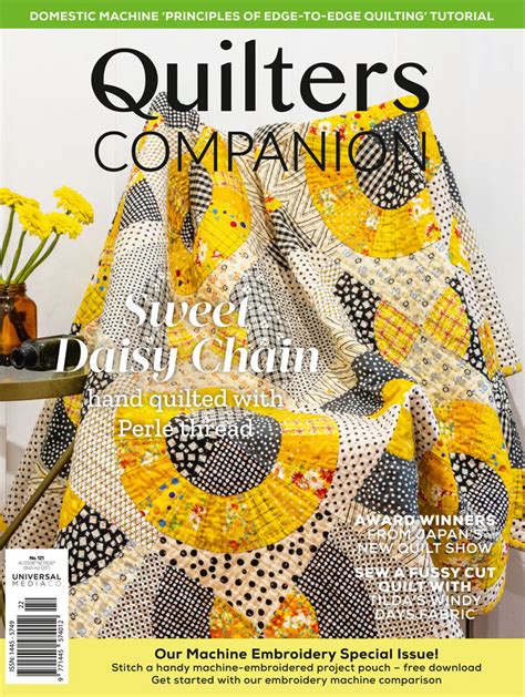 Quilters Companion Magazine Issue 121 Universal Shop Au
