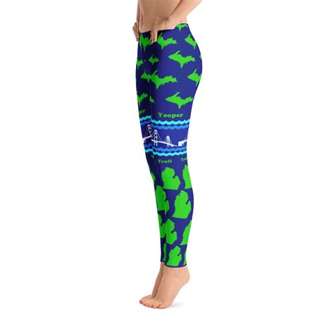 Michigan T For Her Yooper And Troll Leggings For Women Etsy