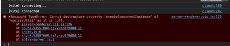 bug report error during dev · issue 5 · frandiox vitedge · github
