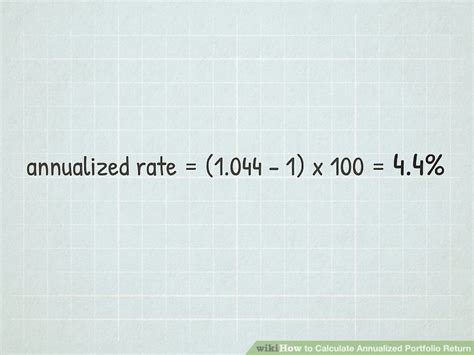 How To Calculate Annualized Portfolio Return 10 Steps