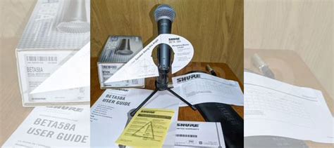 Студийный микрофон Shure beta 58a купить в Краснодаре | Хобби и отдых ...