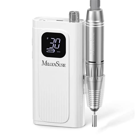 Sc300f Clip On Rechargeable Nail Drill 30 000rpm White