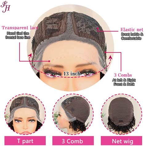 Short Curl Pixie Cut Wig Short Wig Human Hair Lace Front Wig