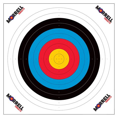 Morrell Targets 80 Cm Paper Archery Target Face 100 Philippines Ubuy