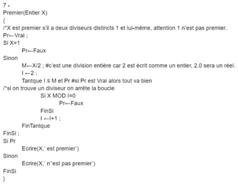 12 Exercices Corrigés Sur Les Structures Algorithmiques Complex Systems And Ai