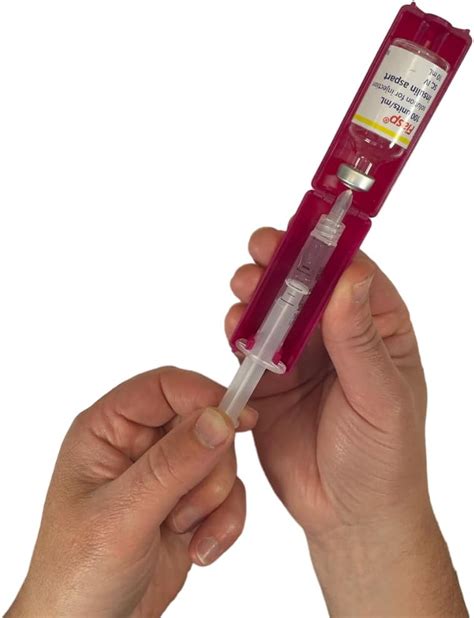 Insul Eze Syringe Magnifier That Magnifies Syringe