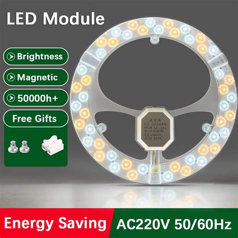 Led Panel Light Ceiling Light Replacement Led Panel Module 220v Round