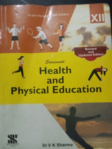 Textbooks Physical Education Book Class 12 Freeup