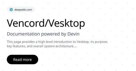 Vencordvesktop Deepwiki