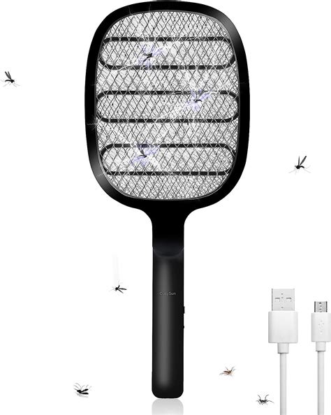 Cosysun Electric Fly Swatter Fly Killer Bug Zapper Mosquito Killer Usb