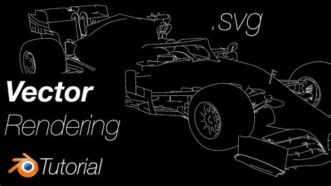 [3 3] Blender Tutorial 3d Model To Svg Image Vector Graphics Youtube