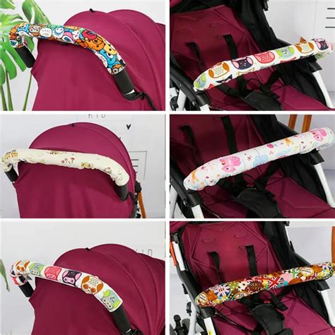 Oxford Fabric Stroller Bumper Bar Cover Easy Clean Front Handle Cover