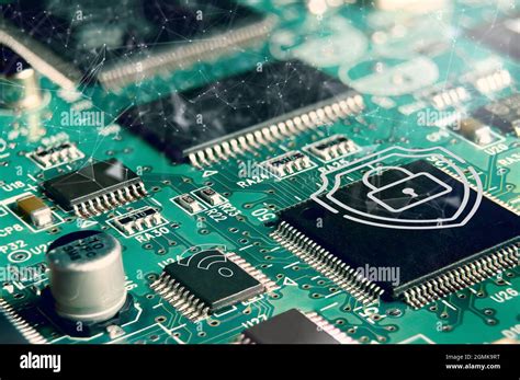 Printed Circuit Board With Active And Passive Surface Mounted