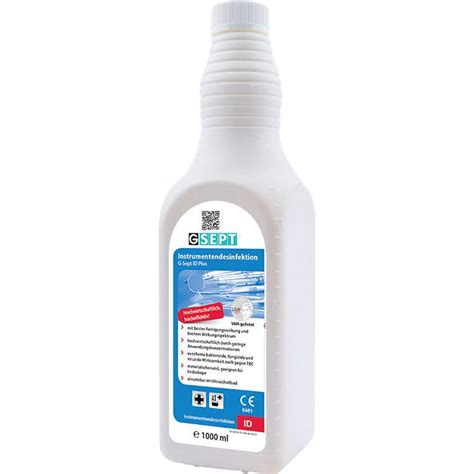 Surgical Instrument Disinfectant G Sept I Des Plus Glomin Liquid