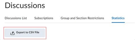 Manage Discussion Forums And Topics Brightspace