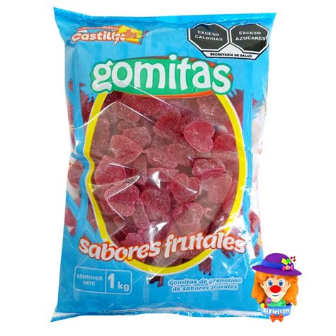 Mini Corazon Rojo 1 Kgs Castillo And02 Dulcerías El Fiestón