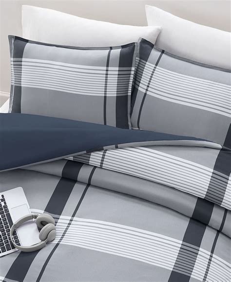 Ugg® Devon Reversible 2 Pc Ocean Plaid Comforter Set Twintwin Xl Macys