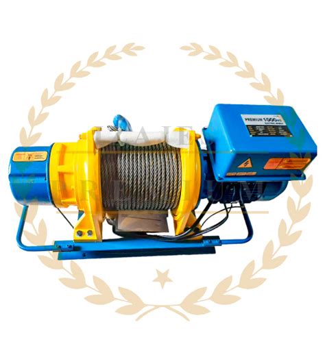 Winche ElÉctrico Amw 1 Ton Premium Hoist Izajes Premium