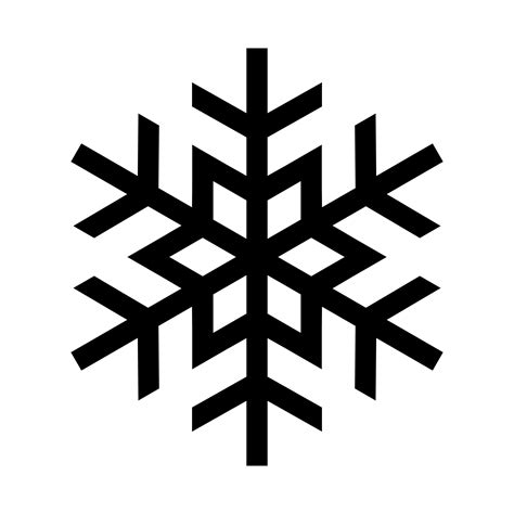 Snowflake Vector Icon 551230 Vector Art At Vecteezy