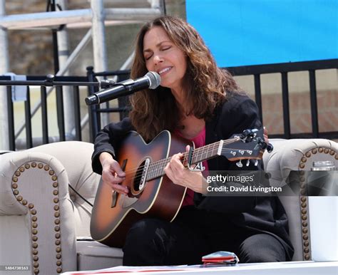 Susanna Hoffs Appears On Stage At The 2023 Los Angeles Times Festival