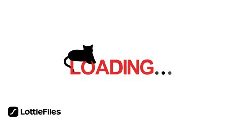 Rehmanjaved による無料の Loading Cat Animation アニメーション Lottiefiles