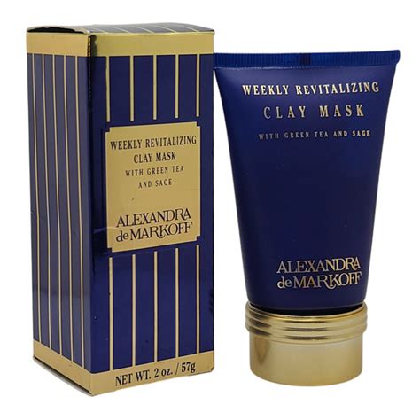 Alexandra De Markoff Skincare Alexandra De Markoff Weekly Revitalizing Clay Mask With Green
