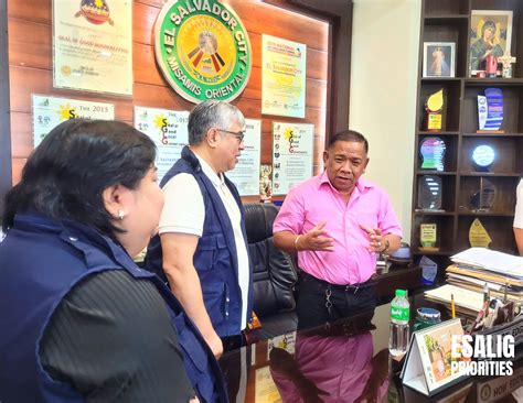 Mayor Edgar C Lignes Had His Courtesy Call With Doh Undersecretary Dr Kenneth G Ronquillo