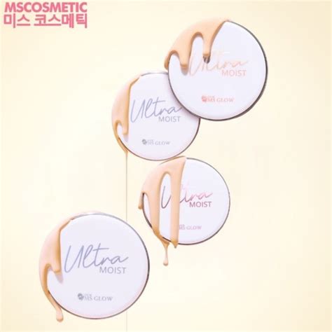 Jual Cushion Ms Glow Light Medium Foundation Shopee Indonesia