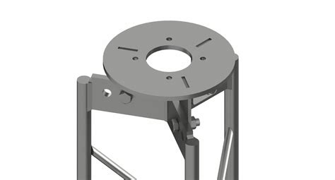 Camera Mount Top Boschaxis Scanmast