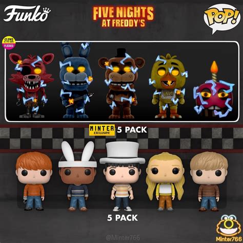 Fnaf Funko Pop Full Wave Of Concepts What Do You Think R