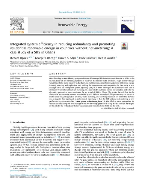 pdf integrated system efficiency in reducing redundancy and promoting