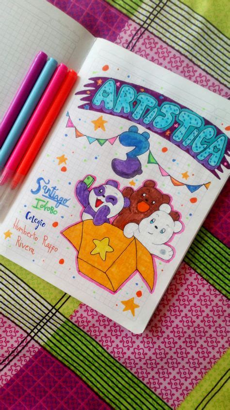 Marcado De Cuaderno De Artistica