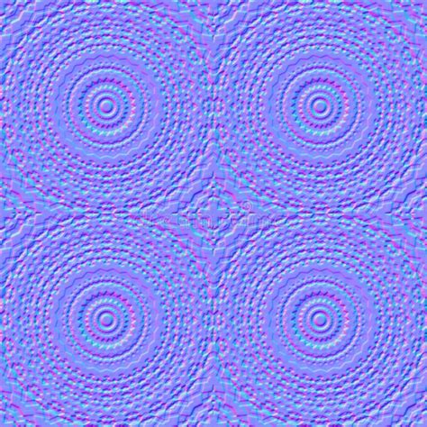 Beautiful Multicolor Abstract Geometric Kaleidoscope Background Normal Map Seamless Pattern