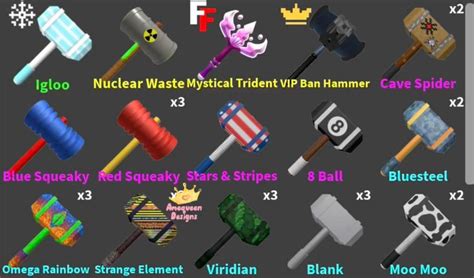 Roblox Flee The Facility Gems Special Legendary And Common Digital