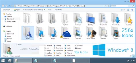 Windows 8 Folder Icons