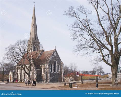 St Alban S Church Copenhagen Editorial Image Image Of Exterior