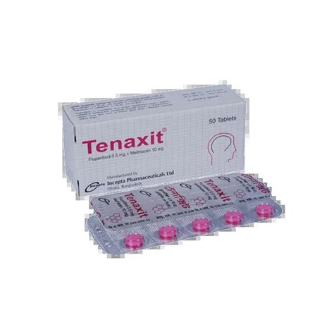 Tenaxit Incepta Pharmaceuticals Ltd Order Online Osudpotro