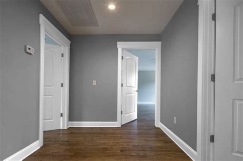 White Walls With Dark Grey Trim At Janet Wall Blog
