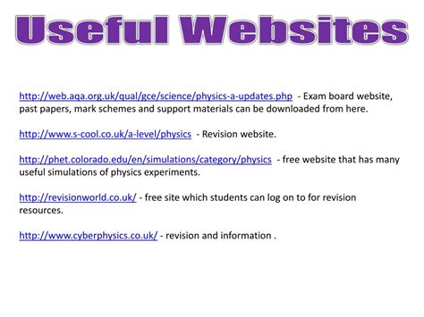 Ppt Aqa A Level Physics Powerpoint Presentation Free Download Id