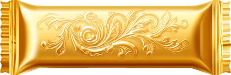 Golden Candy Wrapper Png With Ai Generated 34338601 Png