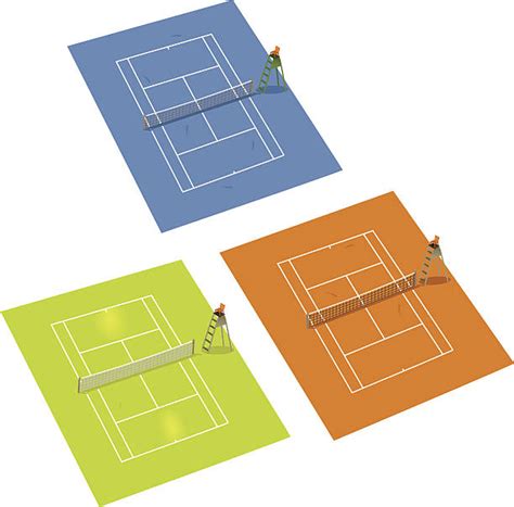 Tennis Court Illustrations Royalty Free Vector Graphics And Clip Art