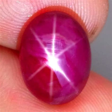 709 Carat Flashy Star Ruby Gorgeous 12x9mm Natural Ruby Gemstone For