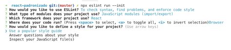 automatizando um code styleguide em projetos react alura