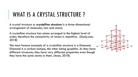 Solution Methods Of Characterising Crystal Structure Studypool