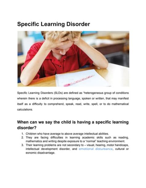 Specific Learning Disorderpdf