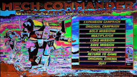 Mechcommander Gold The Game Engine