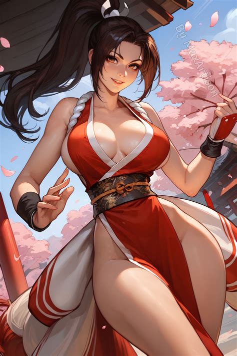 Mai Shiranui Fatal Fury The King Of Fighters By Maxartison On