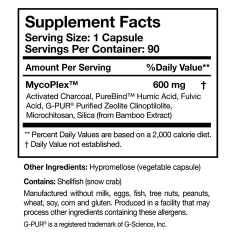 Mycopul® 90 Capsule Bottle Support Mycotoxin Removal Researched