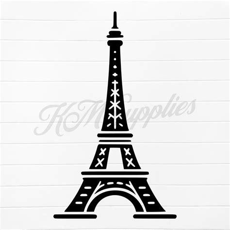 Eiffel Tower Svg Eiffel Tower Png Eiffel Tower Silhouette Eiffel